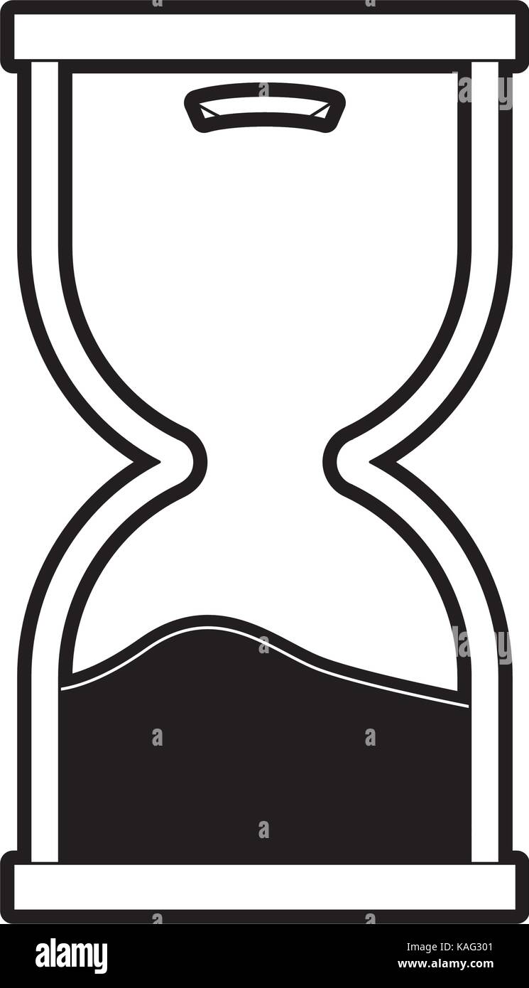 hourglass vector illustration Stock Vector Image & Art - Alamy