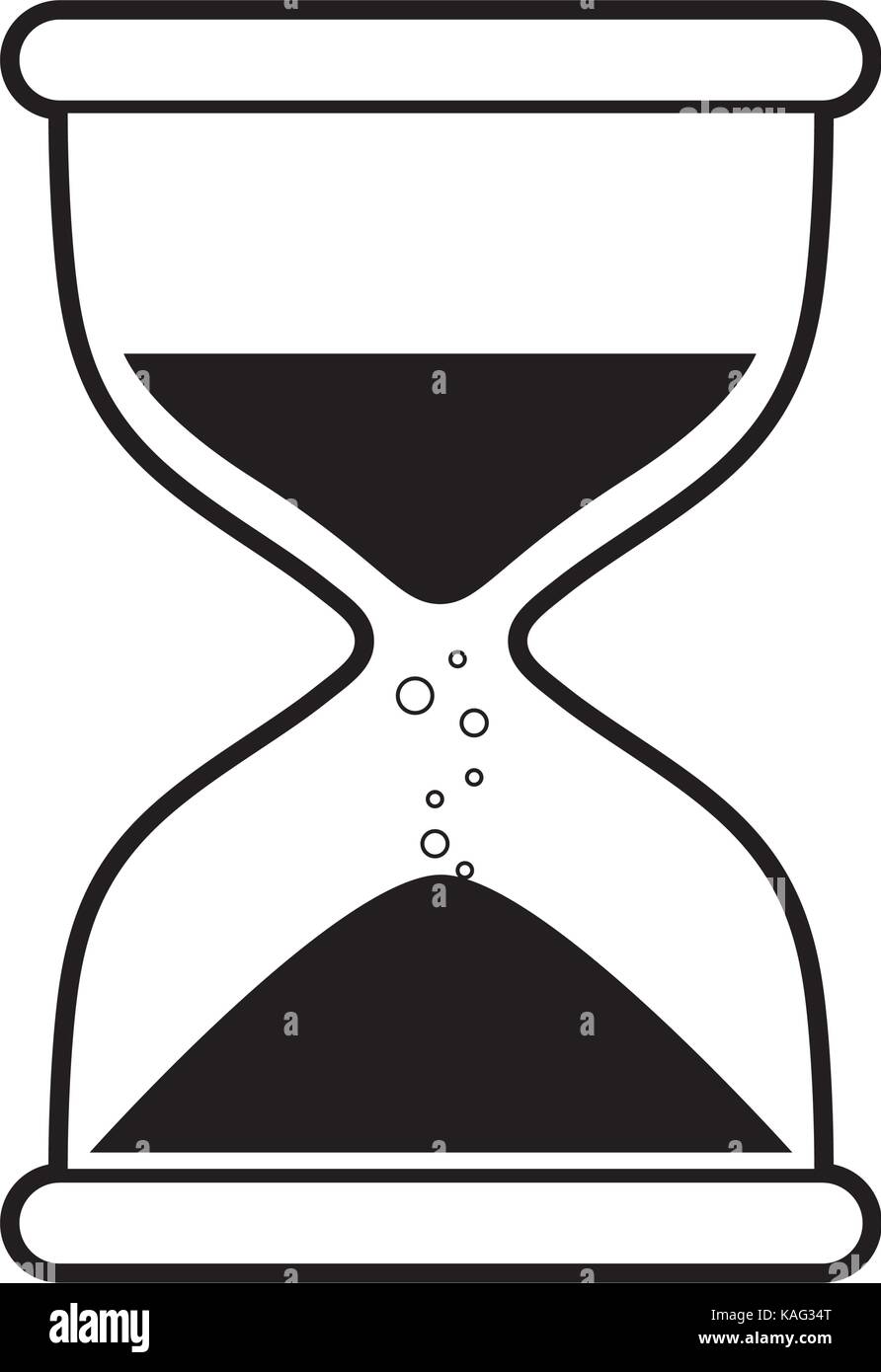 hourglass vector illustration Stock Vector Image & Art - Alamy