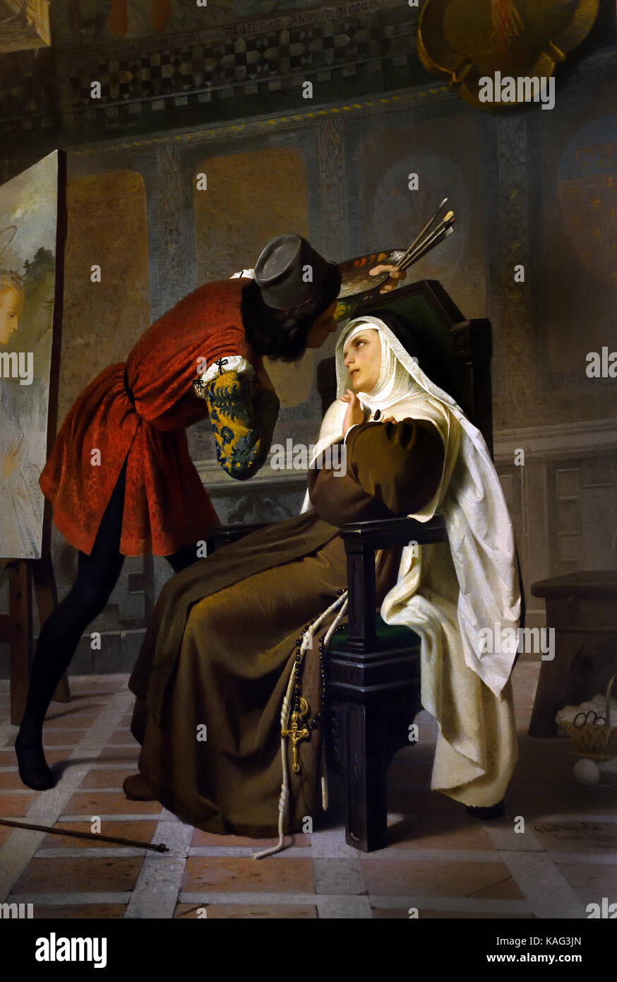 Filippo lippi lucrezia buti hi-res stock photography and images - Alamy