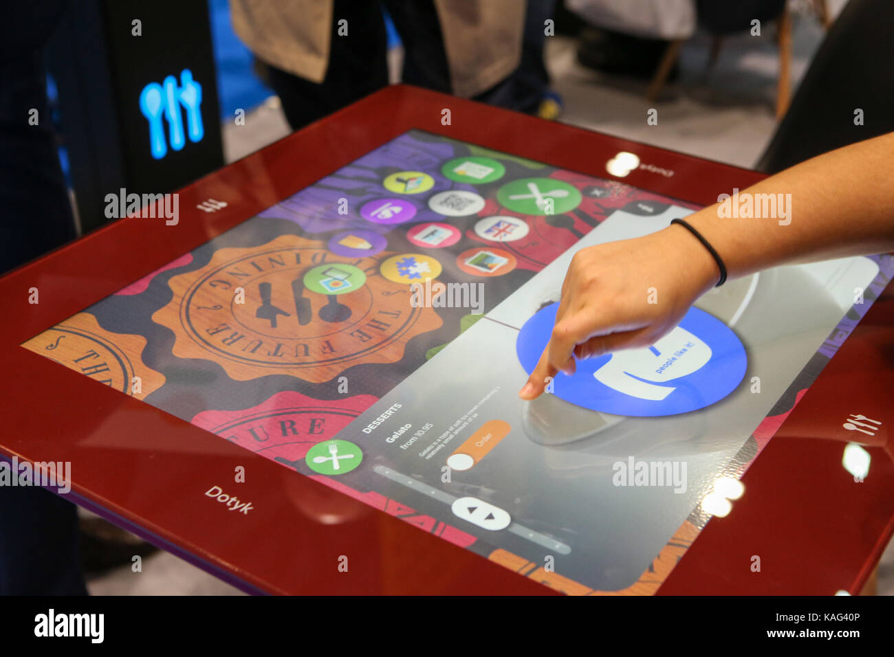 Restaurant tech hi-res stock photography and images - Alamy