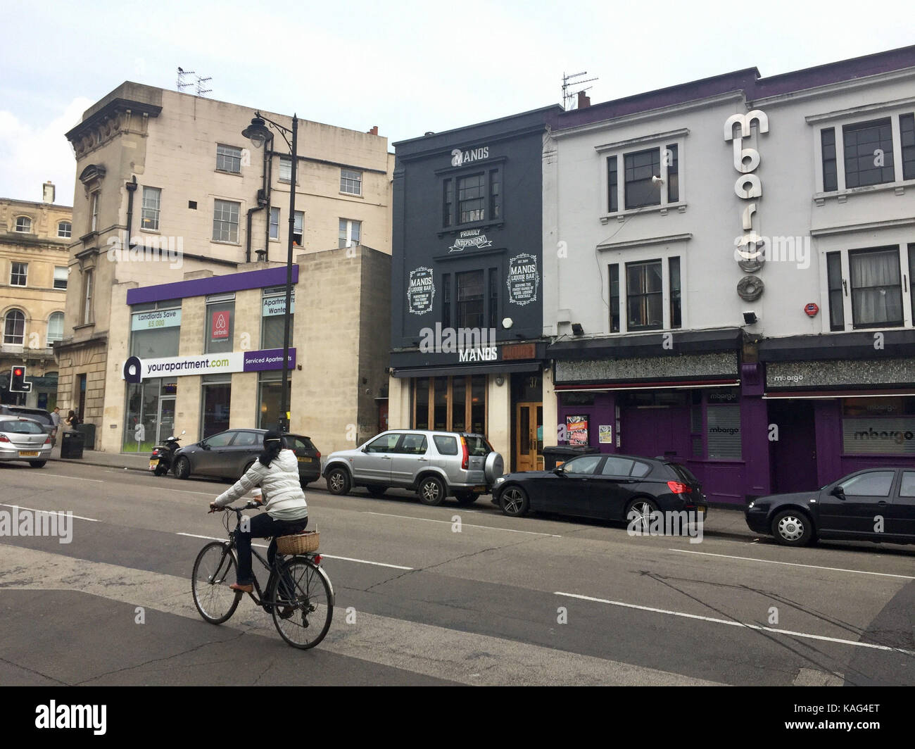 General view of Triangle West on Clifton Triangle, where England ...