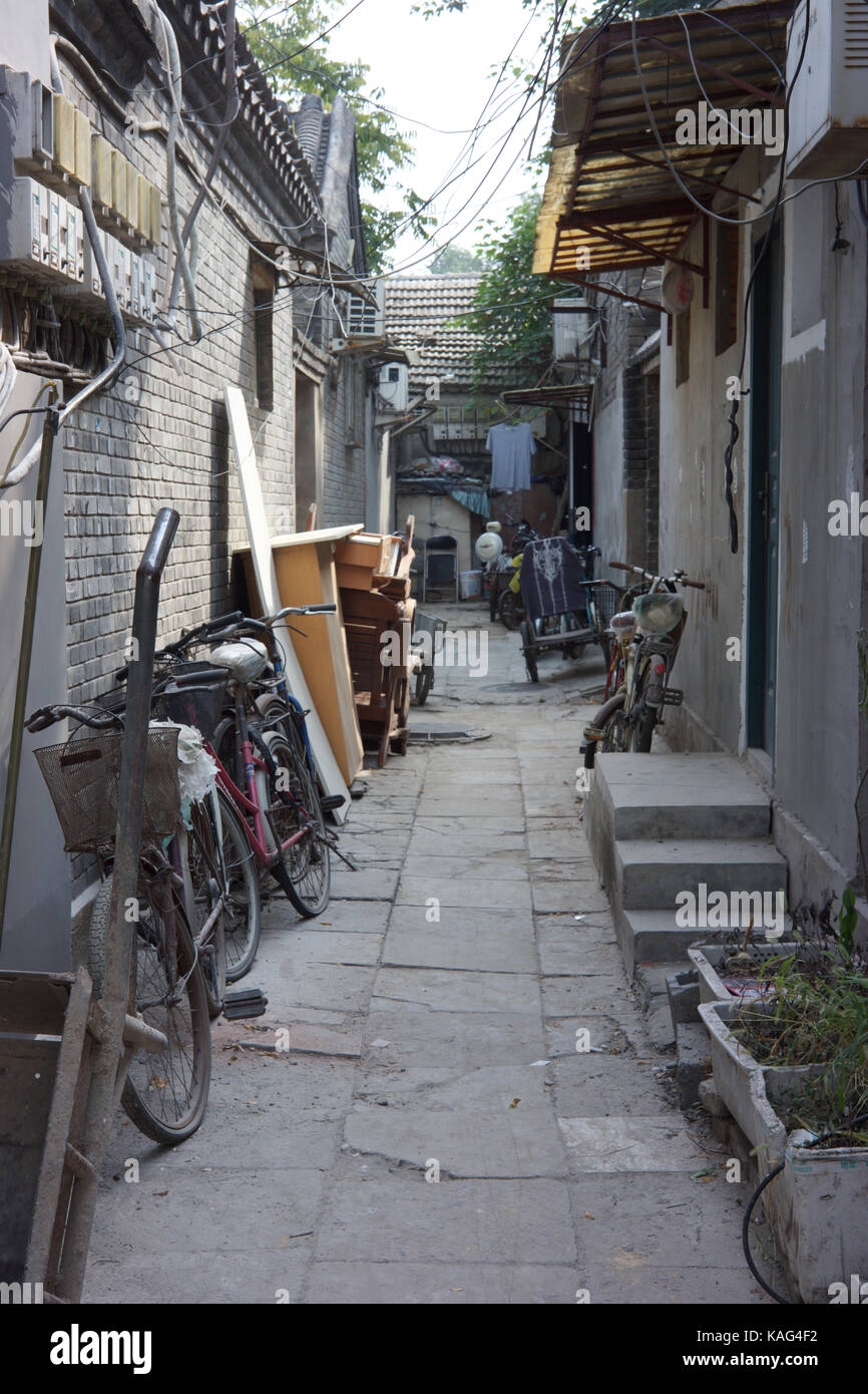 Alley beijing hi-res stock photography and images - Alamy