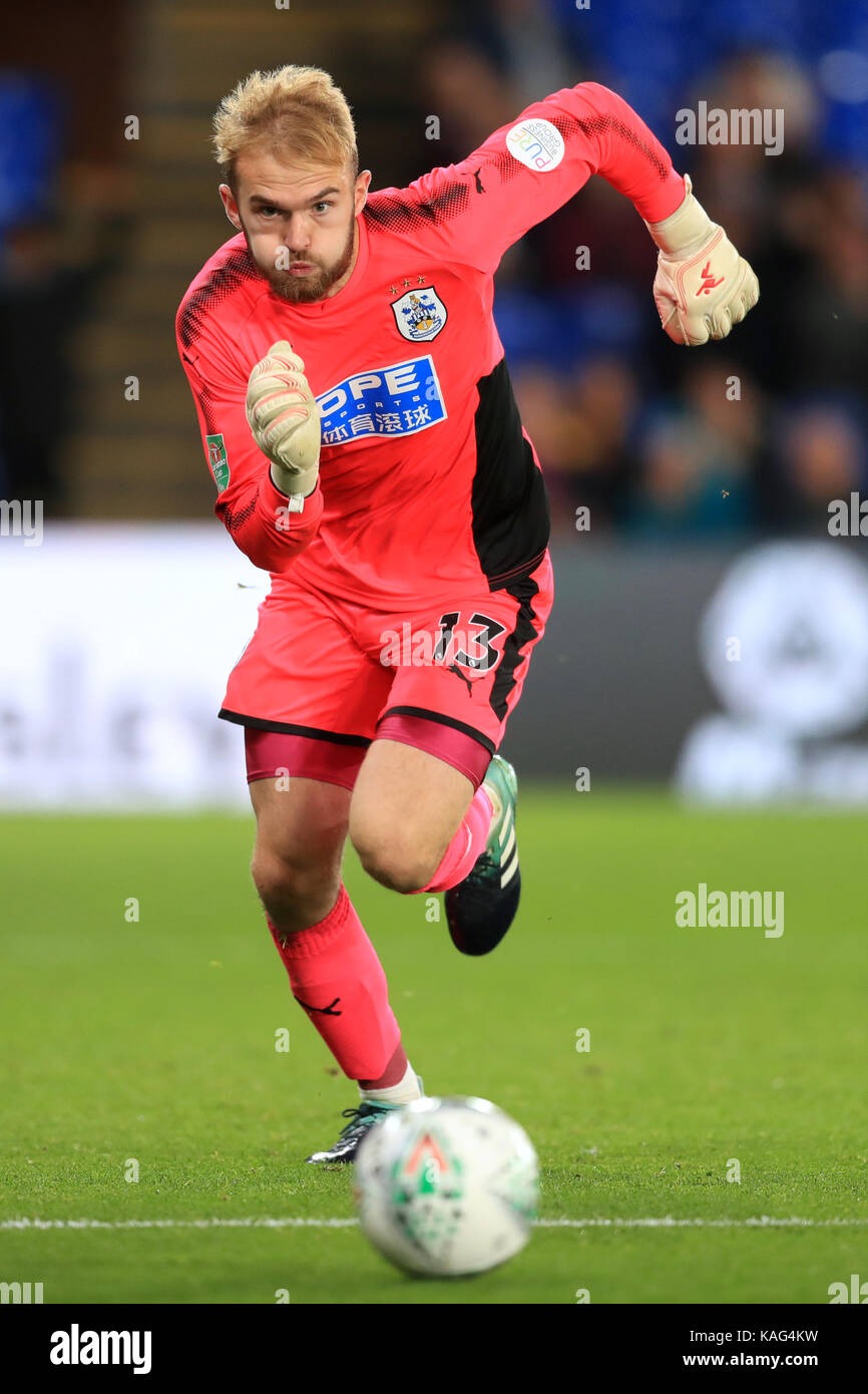 Huddersfield Town goalkeeper Joel Coleman Stock Photo - Alamy