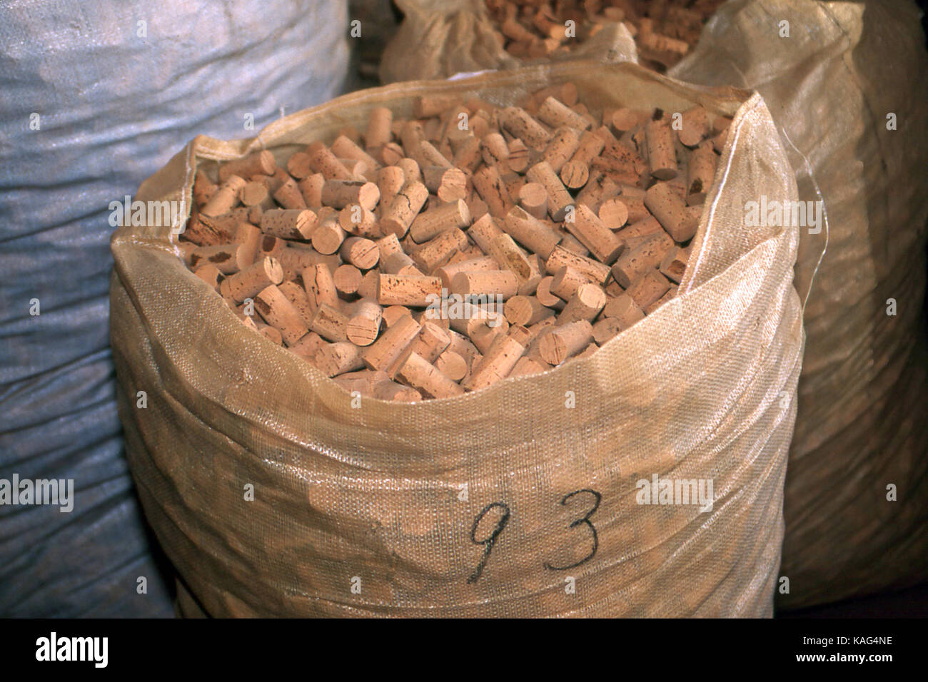 Cork processing hi-res stock photography and images - Alamy
