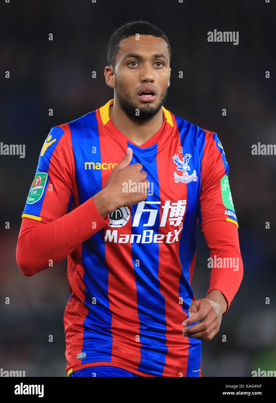 Crystal Palace's Jairo Riedewald Stock Photo - Alamy