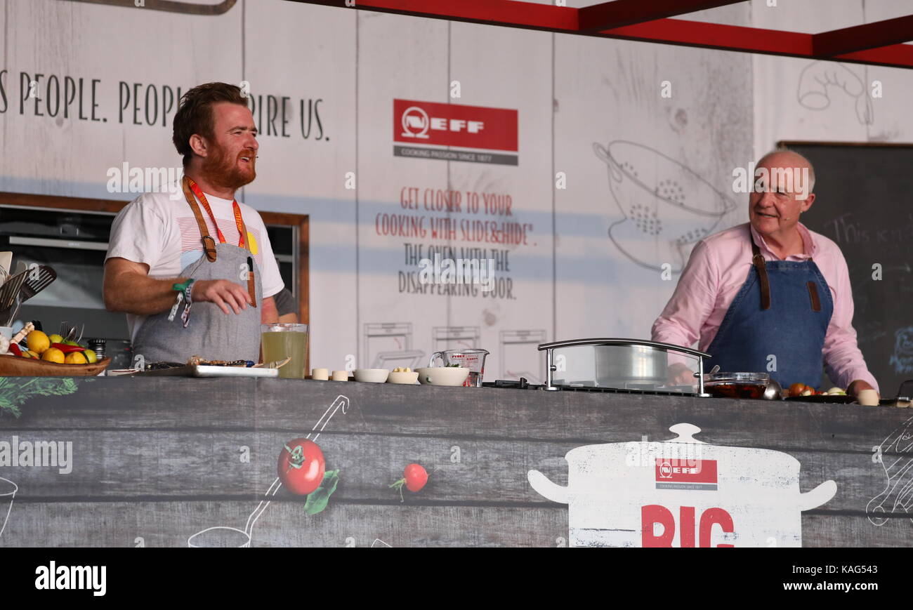 Big Feastival 2017 - Day 2 - Rick Stein and his son Jack Stein host a ...