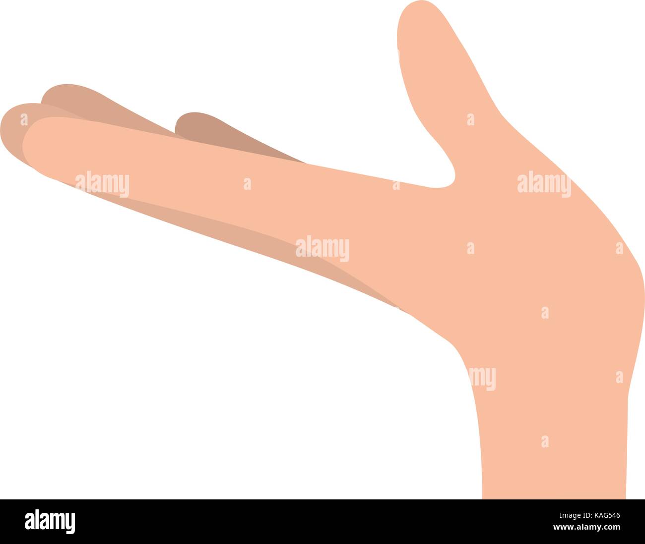 Arm Extended Stock Vector Images - Alamy