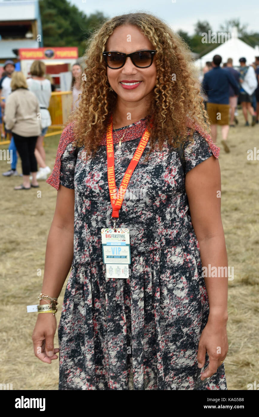 Big Feastival - Day 1 Featuring: Angela Griffin Where: Kingham, United ...