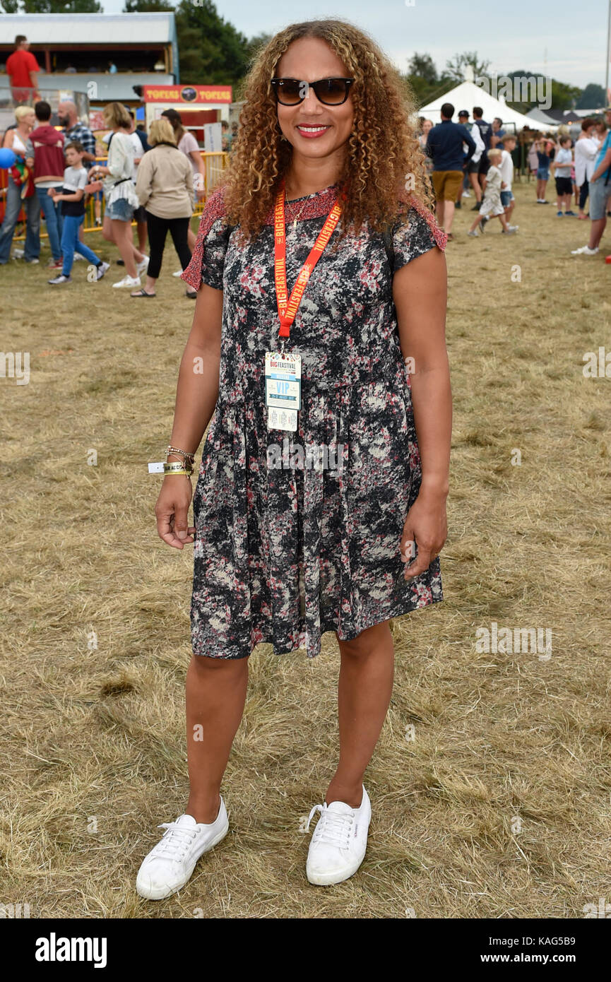 Big Feastival - Day 1 Featuring: Angela Griffin Where: Kingham, United ...