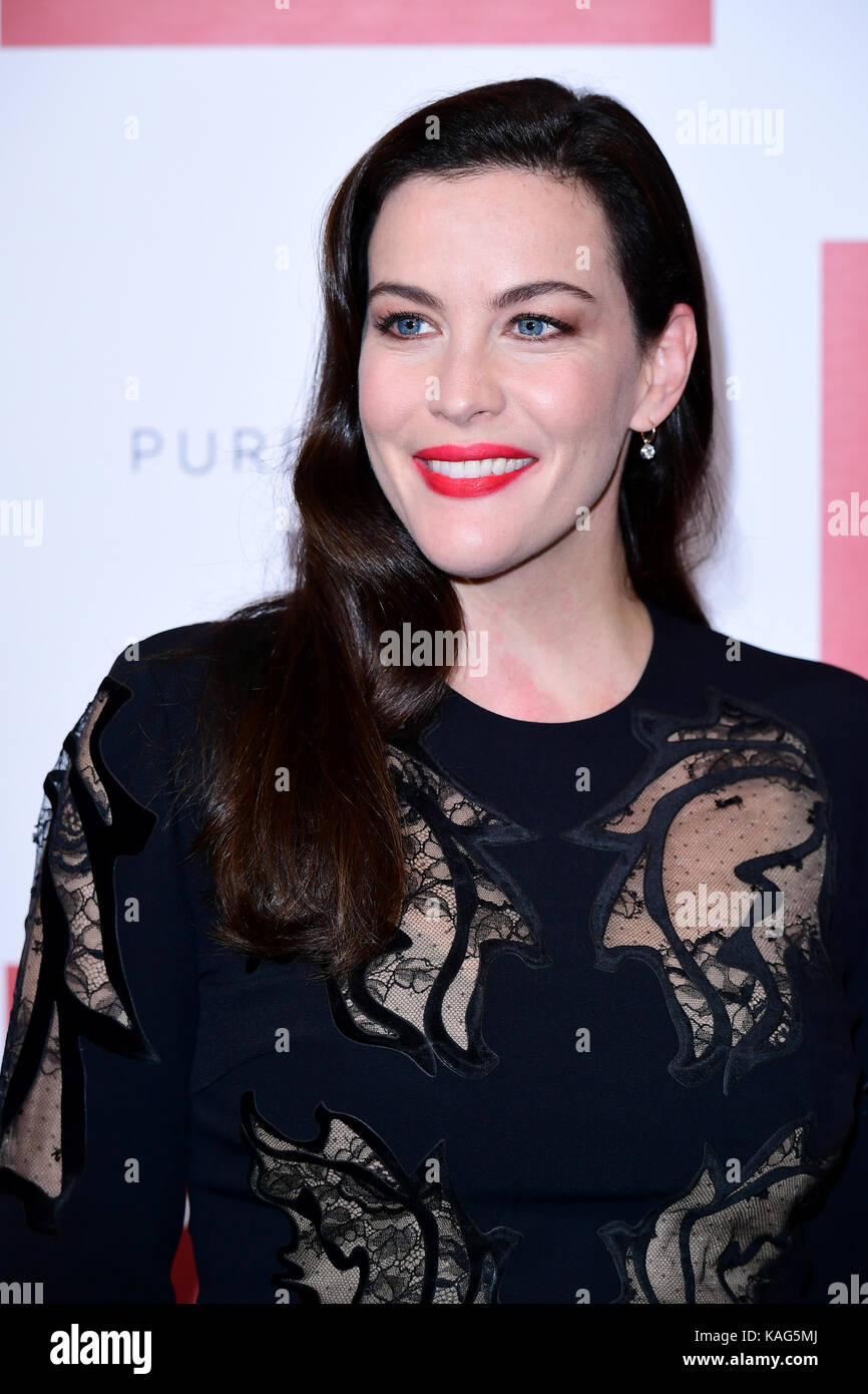 Liv Tyler attending a preview of new BBC drama Gunpowder, held at BAFTA ...