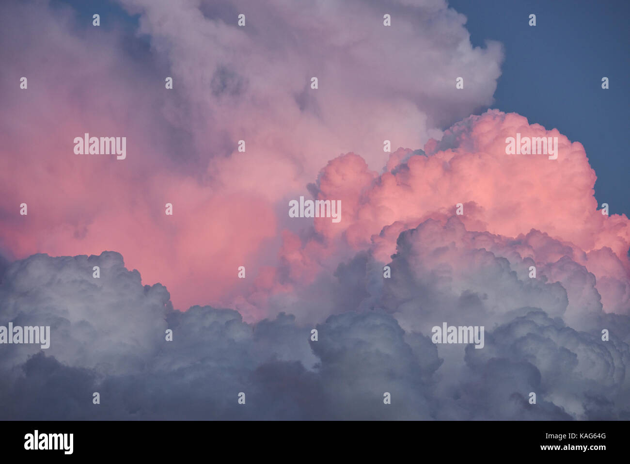 dramatic cloudscape in the twilight with sunset sunrise Stock Photo - Alamy