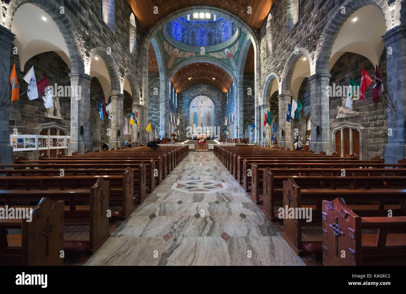 Interior of the Galway Cathedral, Galway, County Galway, Ireland Stock ...