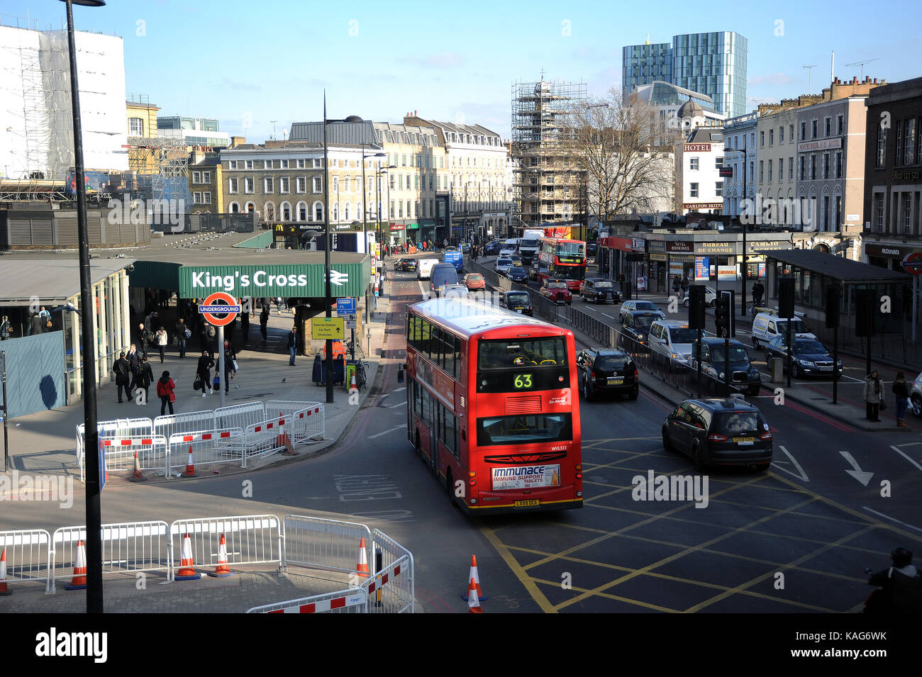 Euston road kings cross hi-res stock photography and images - Alamy