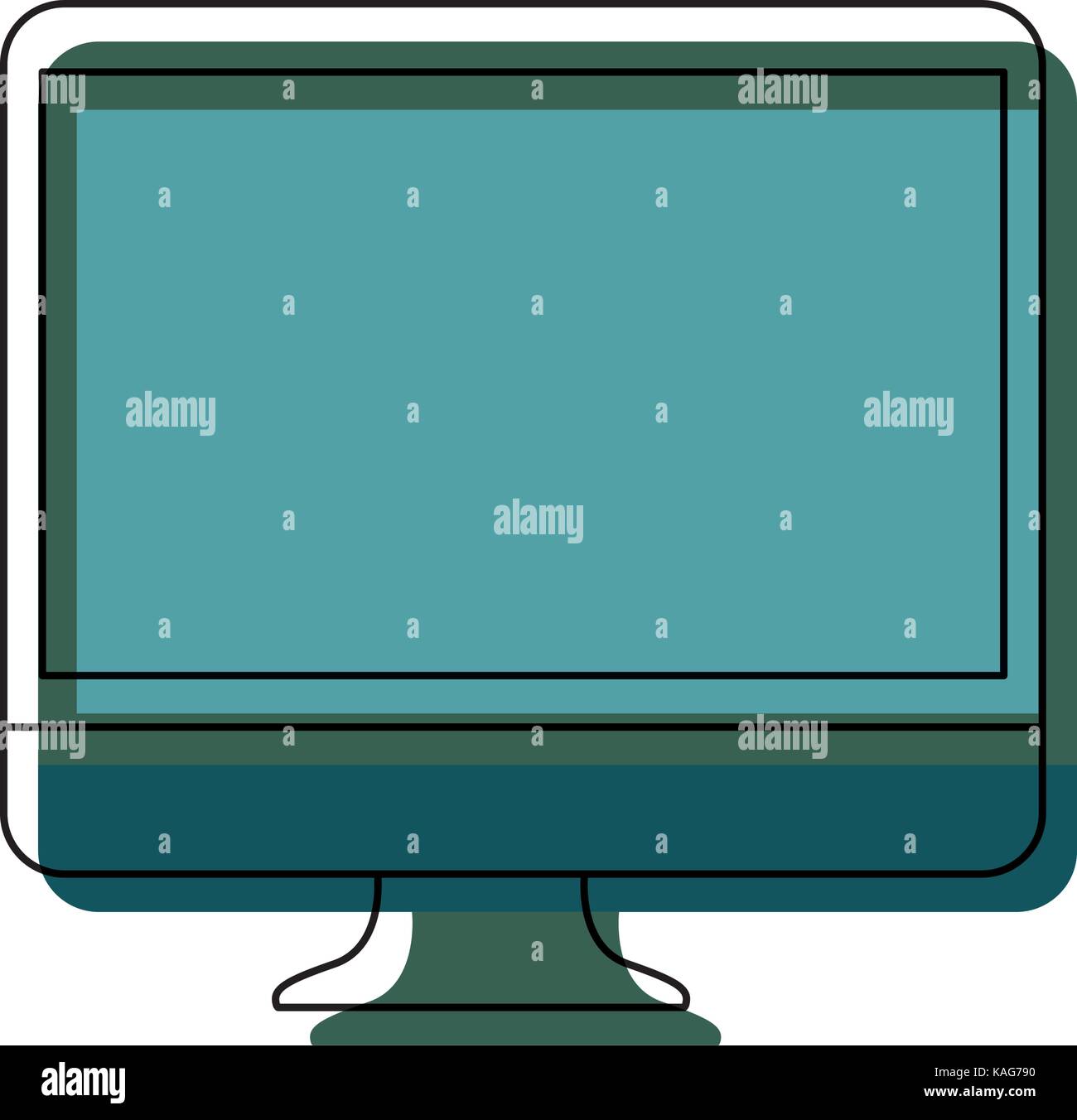 screen vector illustration Stock Vector Image & Art - Alamy