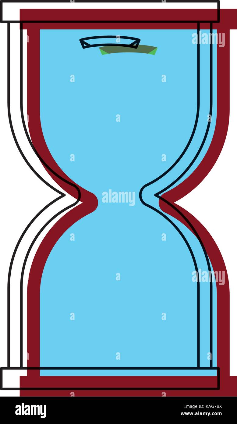 hourglass vector illustration Stock Vector Image & Art - Alamy