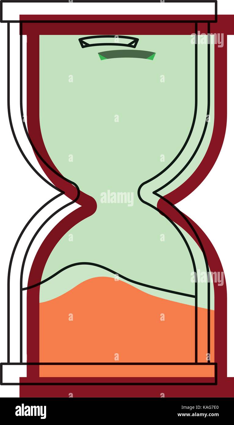 hourglass vector illustration Stock Vector Image & Art - Alamy