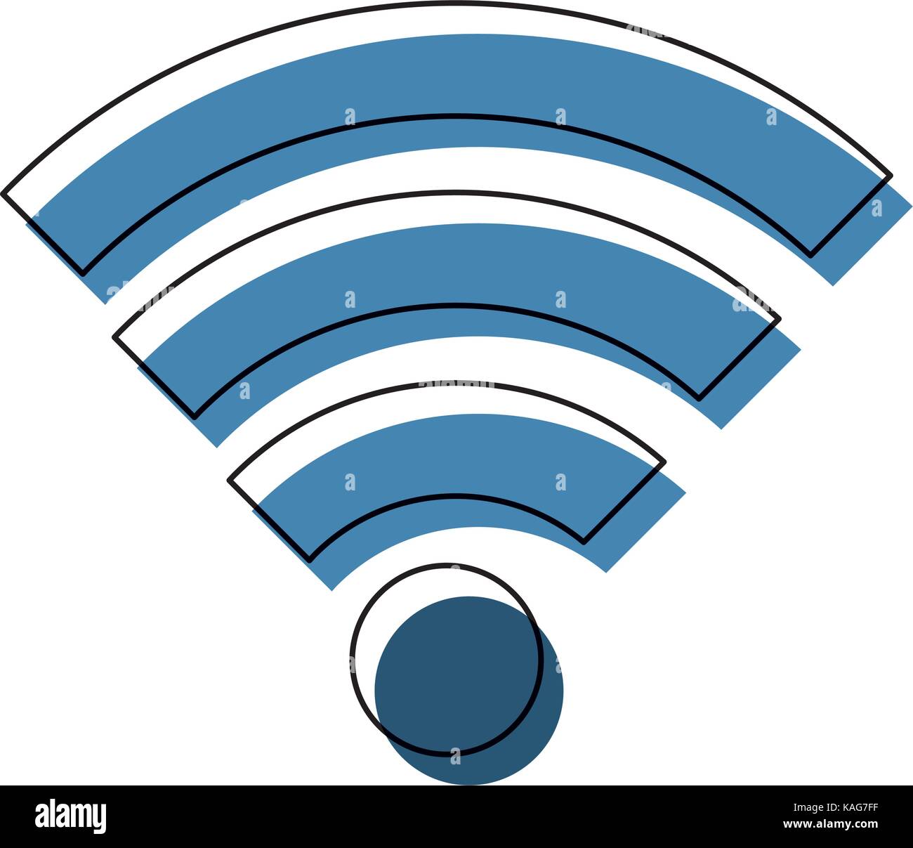 wireless vector illustration Stock Vector Image & Art - Alamy