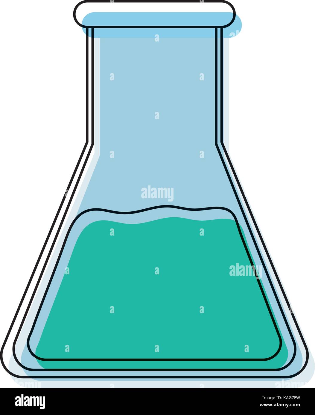 erlenmeyer vector illustration Stock Vector Image & Art - Alamy