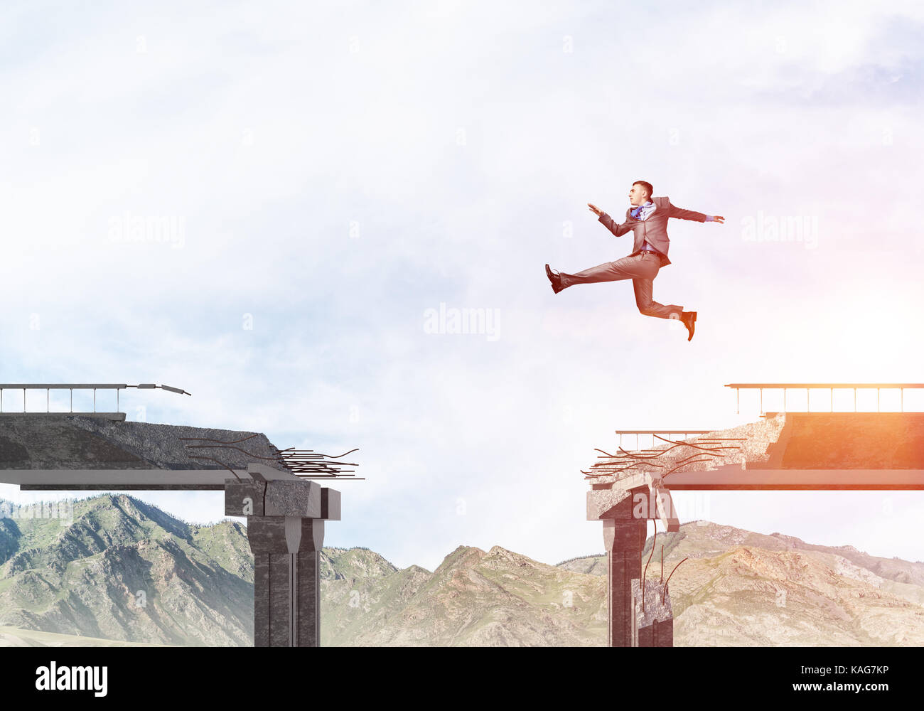 Problems and difficulties overcoming concept Stock Photo - Alamy