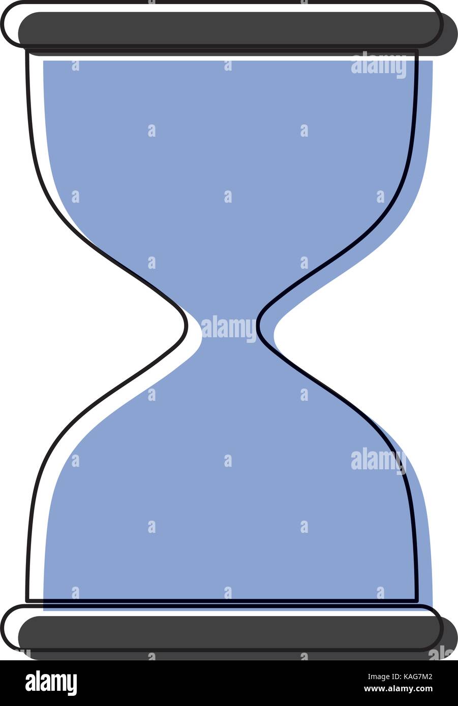 hourglass vector illustration Stock Vector Image & Art - Alamy