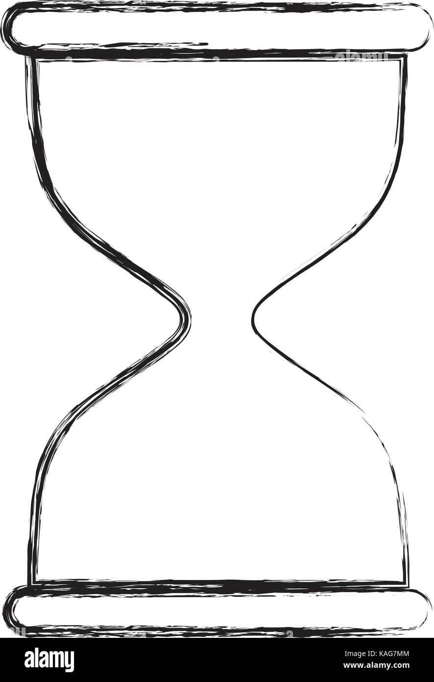 hourglass vector illustration Stock Vector Image & Art - Alamy