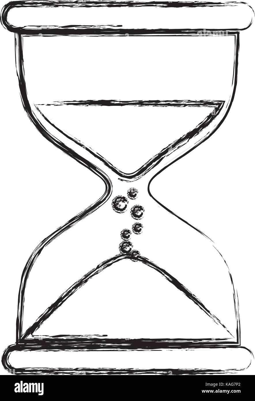 hourglass vector illustration Stock Vector Image & Art - Alamy