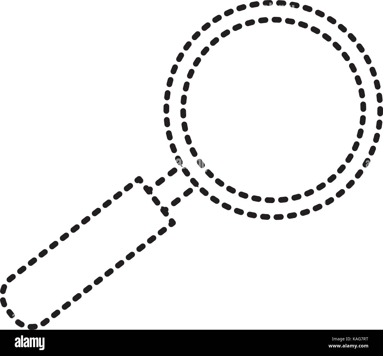 magnifying vector illustratio Stock Vector Image & Art - Alamy