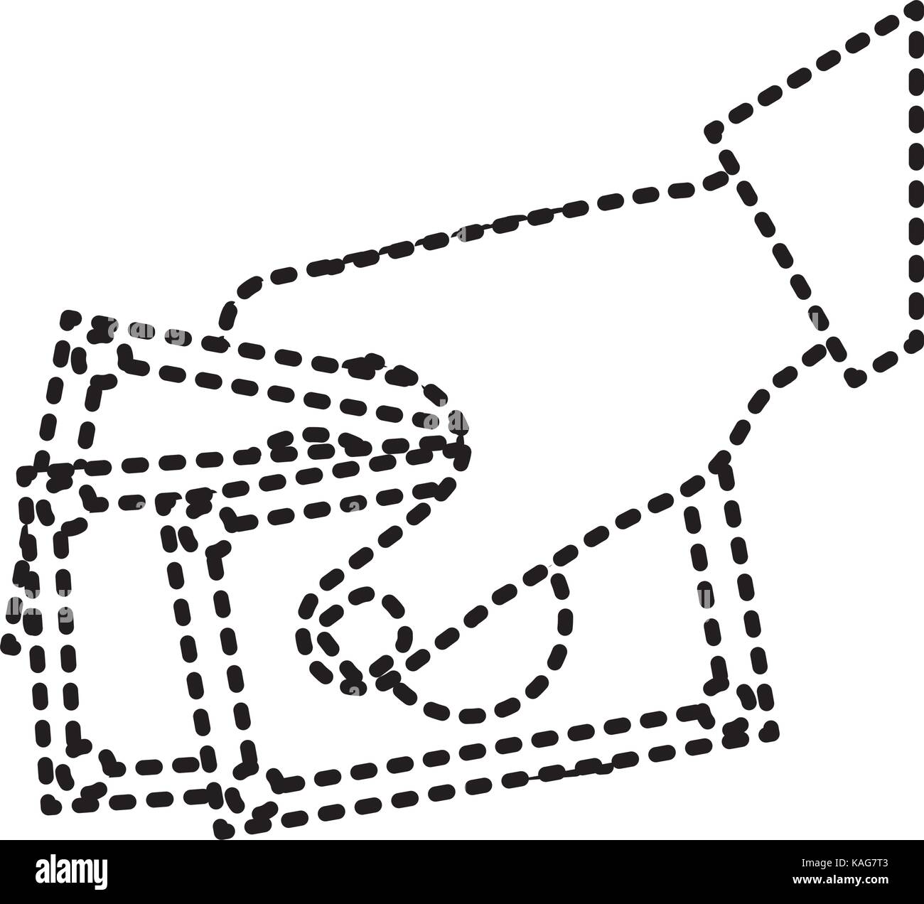 bill and hand sticker vector illustration Stock Vector Image & Art - Alamy