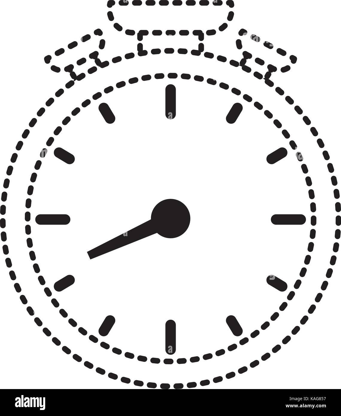 alarm clock sticker vector illustration Stock Vector Image & Art - Alamy