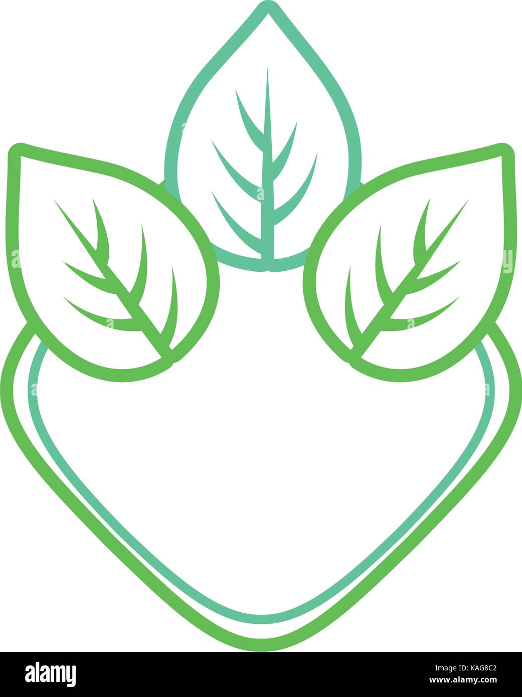 leaf design vector illustration Stock Vector Image & Art - Alamy