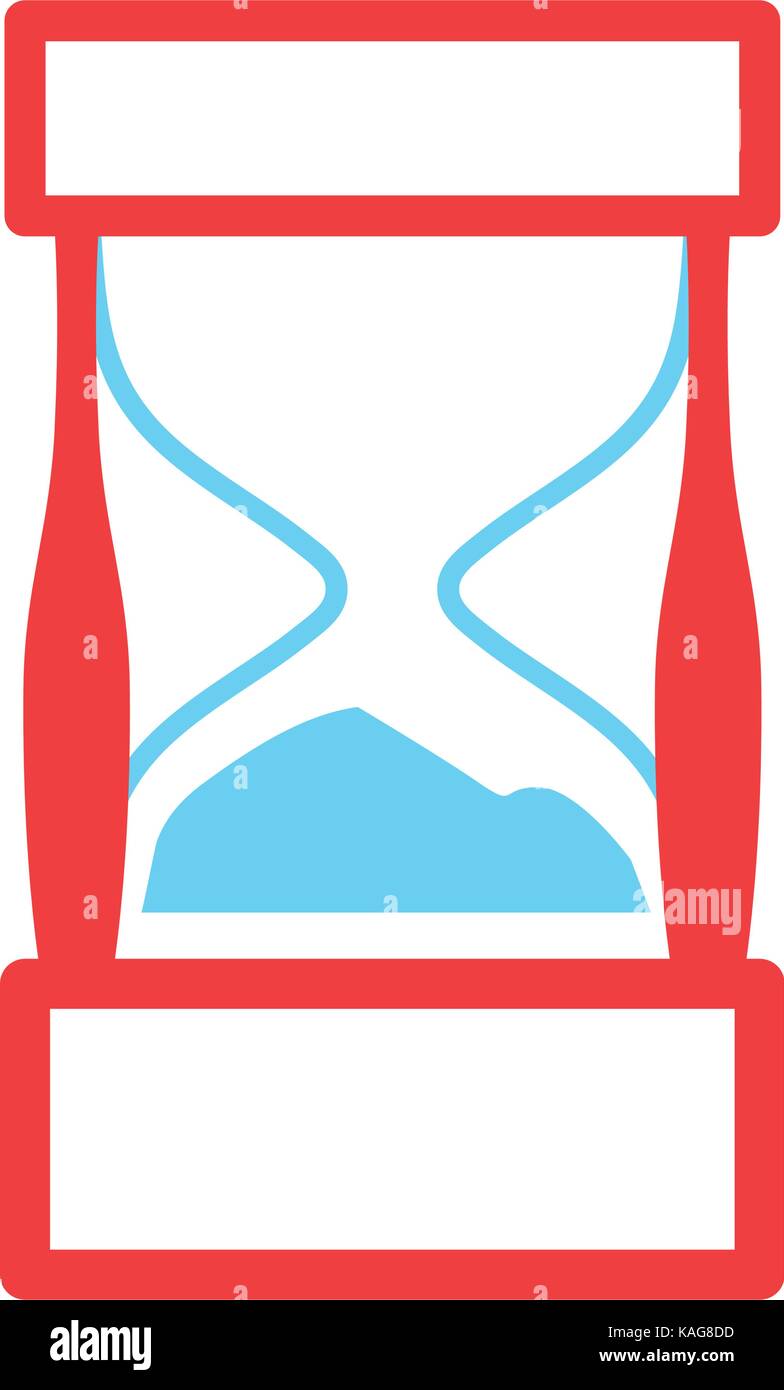 hourglass vector illustration Stock Vector Image & Art - Alamy