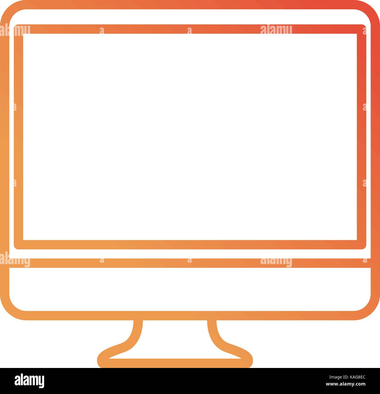 screen vector illustration Stock Vector Image & Art - Alamy