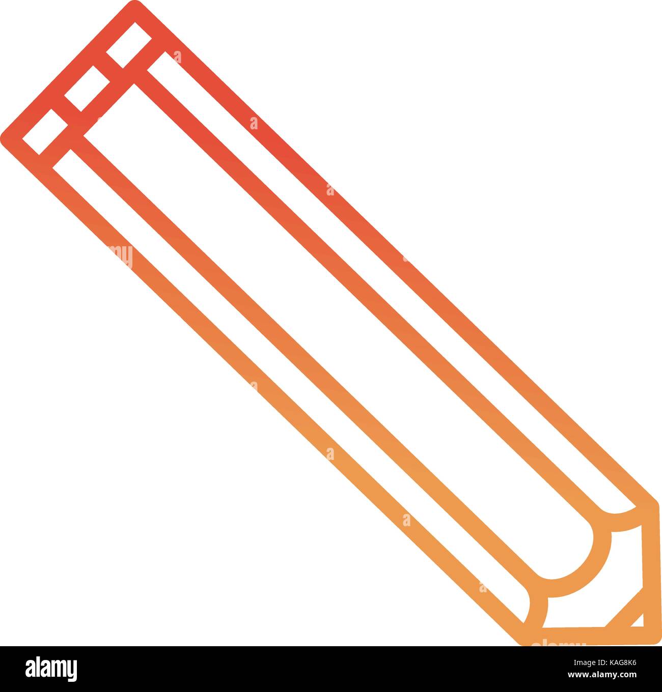pencil vector illustration Stock Vector Image & Art - Alamy