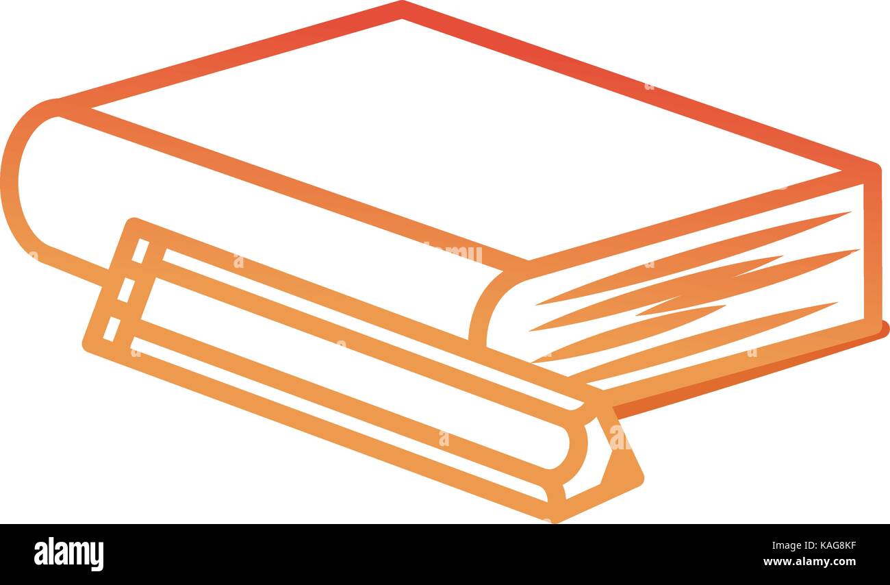 book and pencil vector illustration Stock Vector Image & Art - Alamy