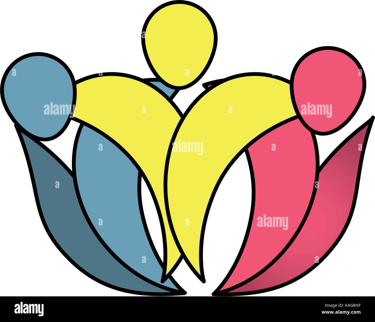 pictogram people vector illustration Stock Vector Image & Art - Alamy