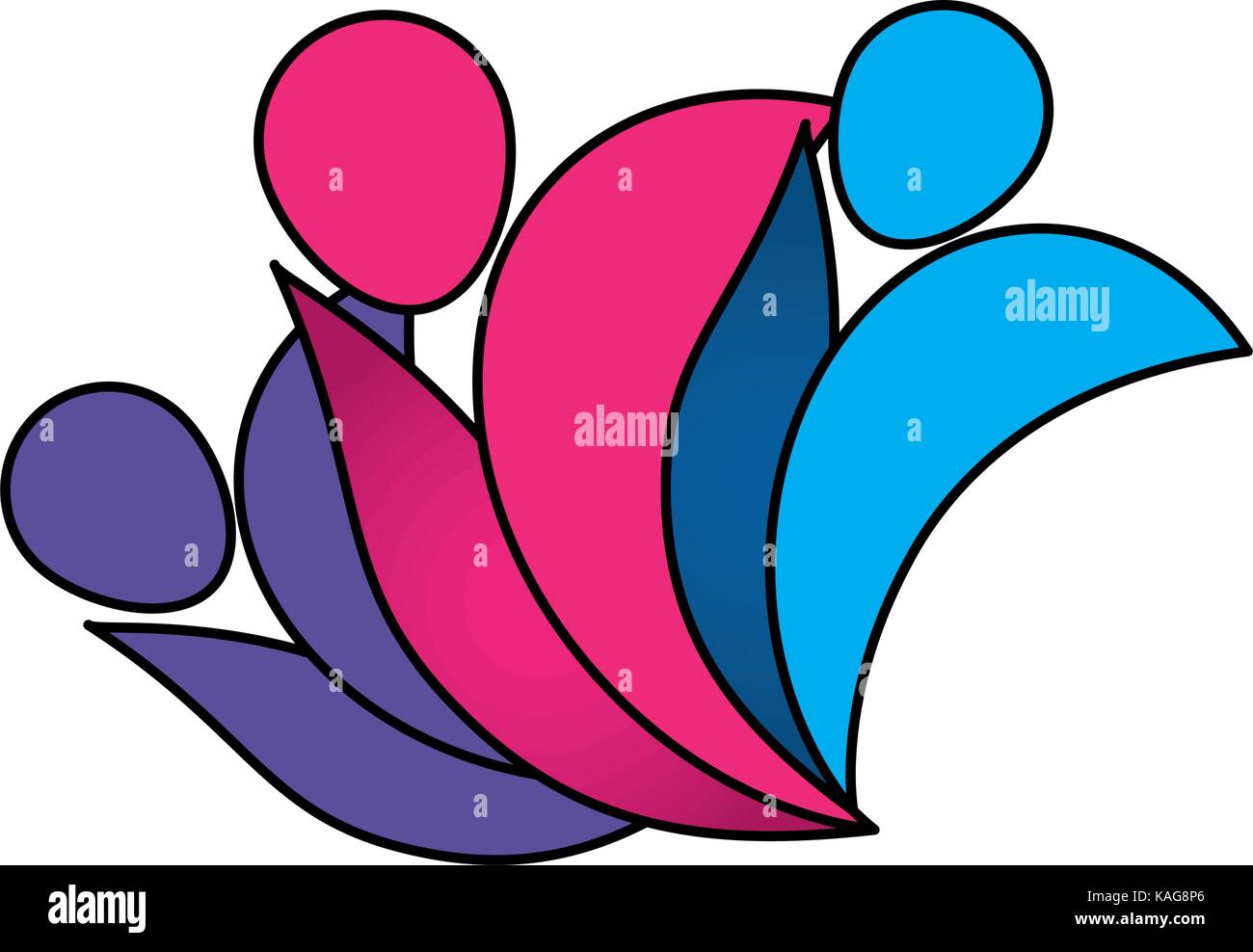 pictogram people vector illustration Stock Vector Image & Art - Alamy
