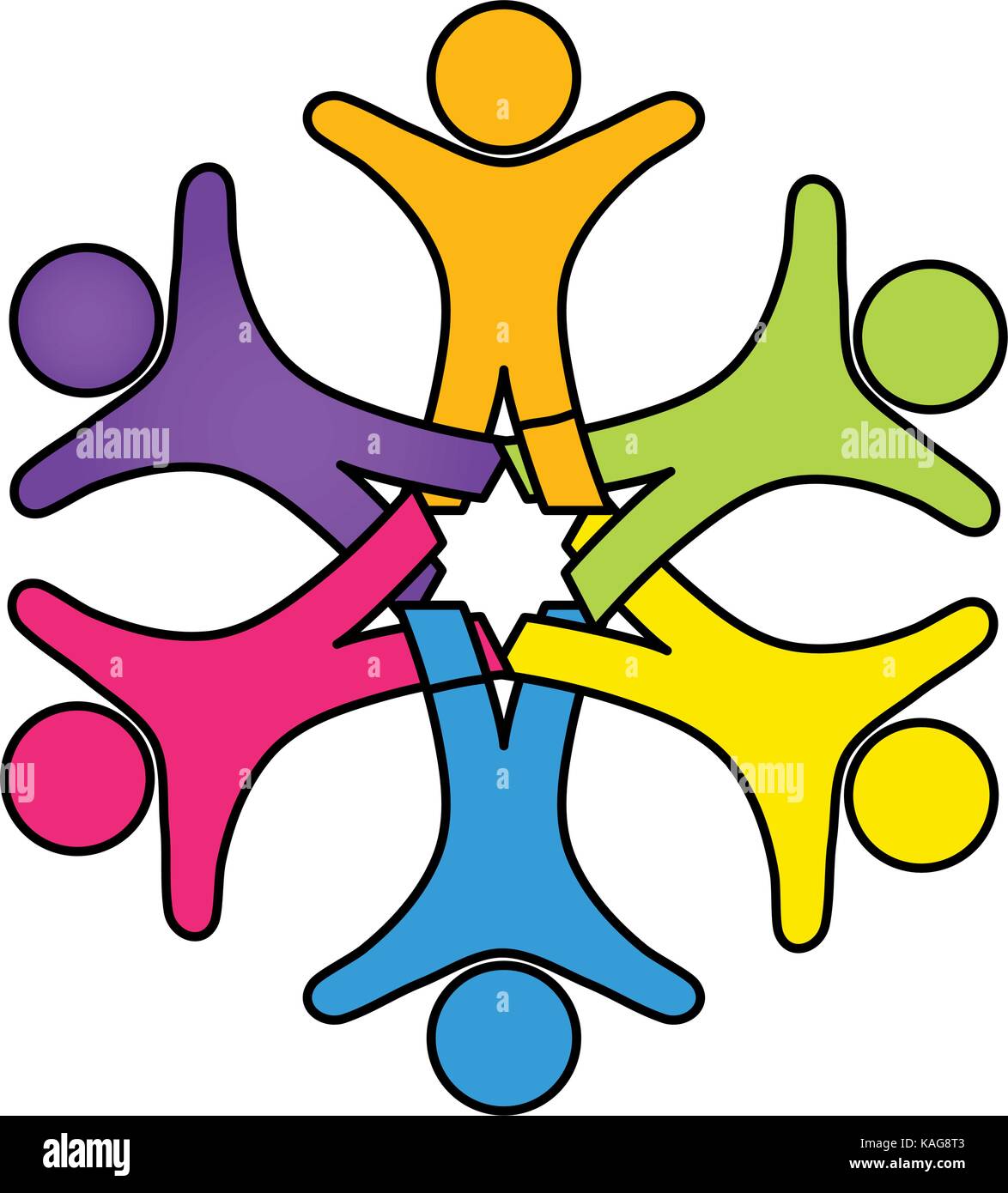 pictogram people vector illustration Stock Vector Image & Art - Alamy