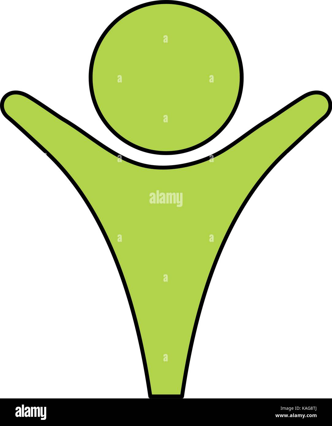 pictogram people vector illustration Stock Vector Image & Art - Alamy