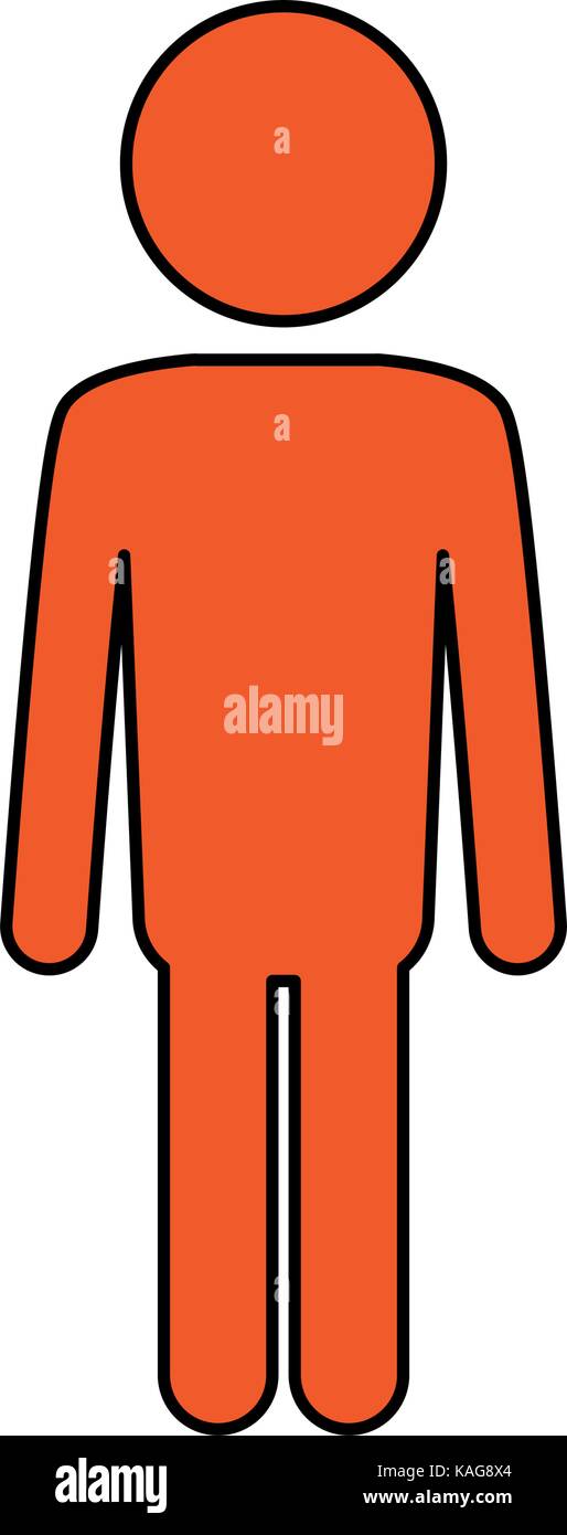 pictogram male vector illustration Stock Vector Image & Art - Alamy