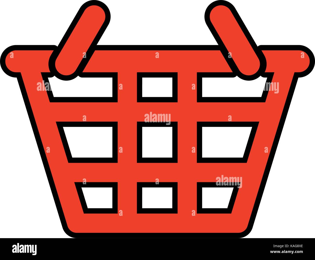 basket sign vector illustration Stock Vector Image & Art - Alamy