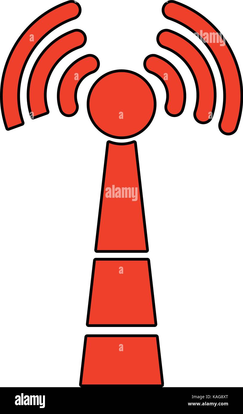 wireless sign vector illustration Stock Vector Image & Art - Alamy