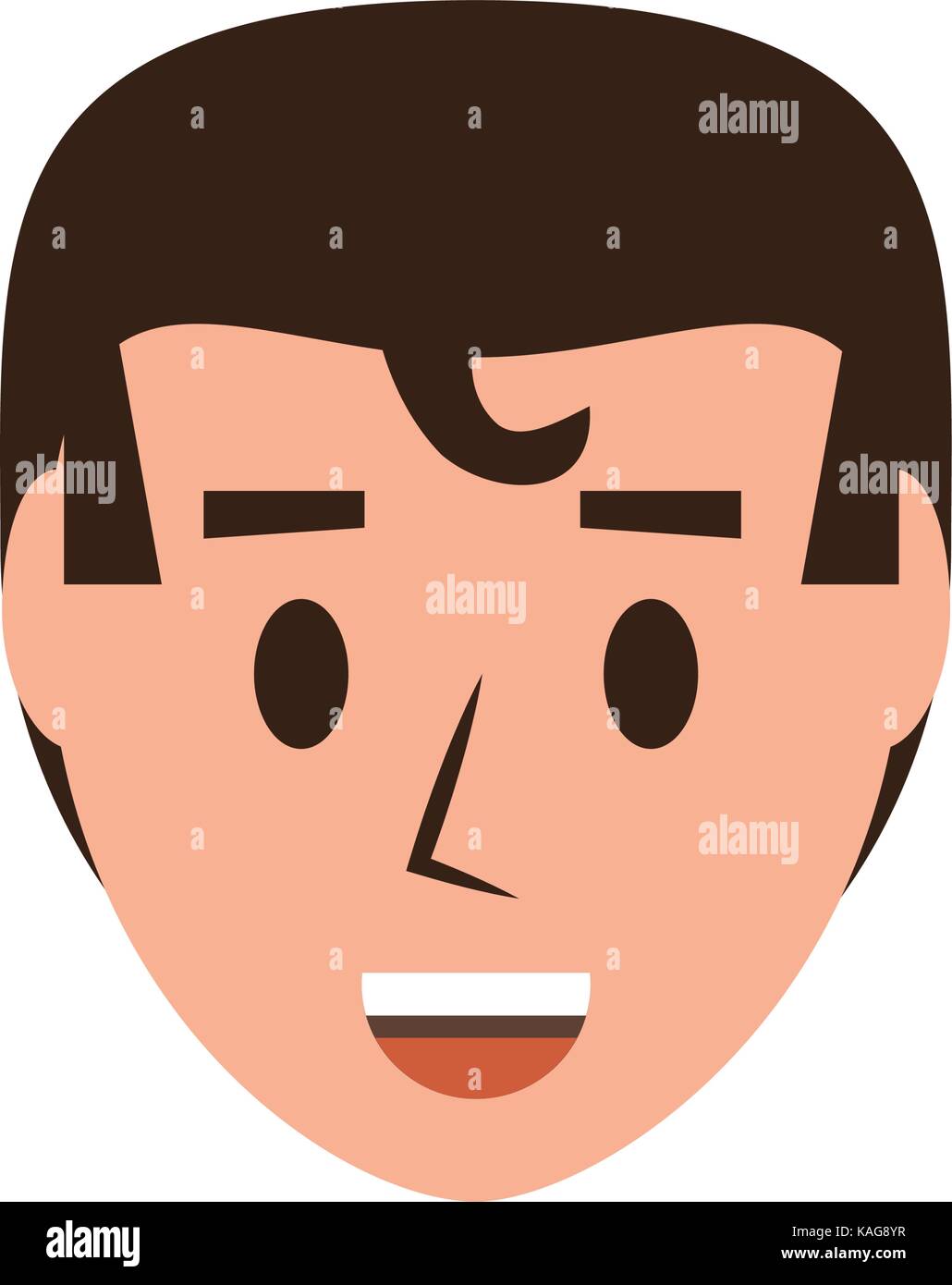 man head vector illustration Stock Vector Image & Art - Alamy