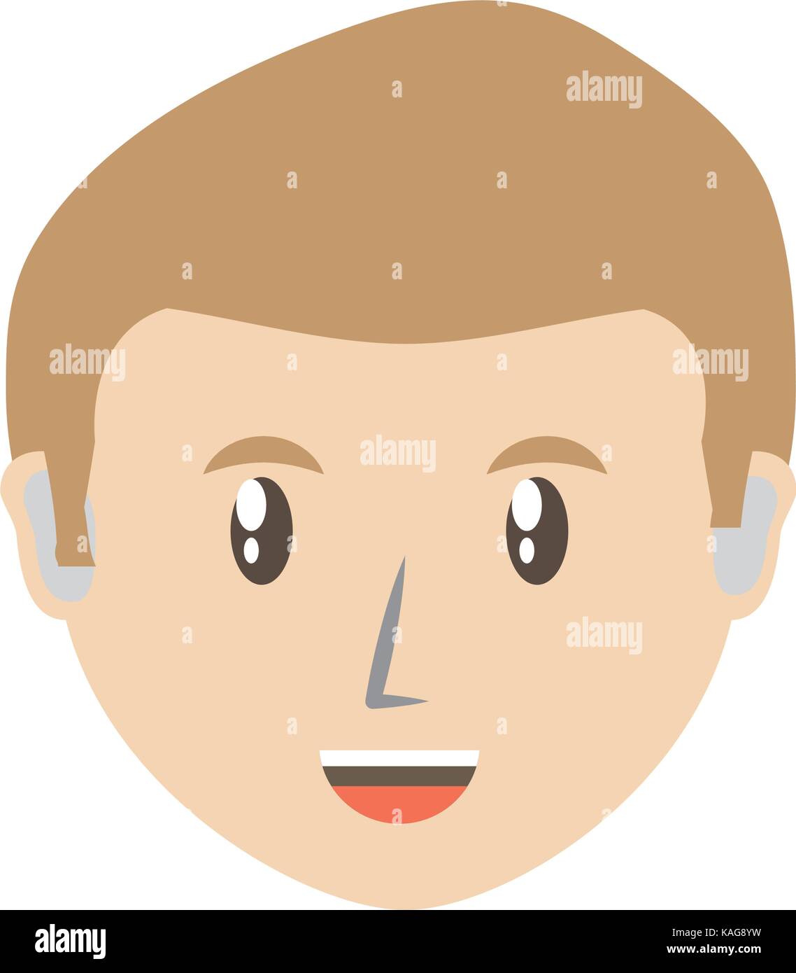 man head vector illustration Stock Vector Image & Art - Alamy