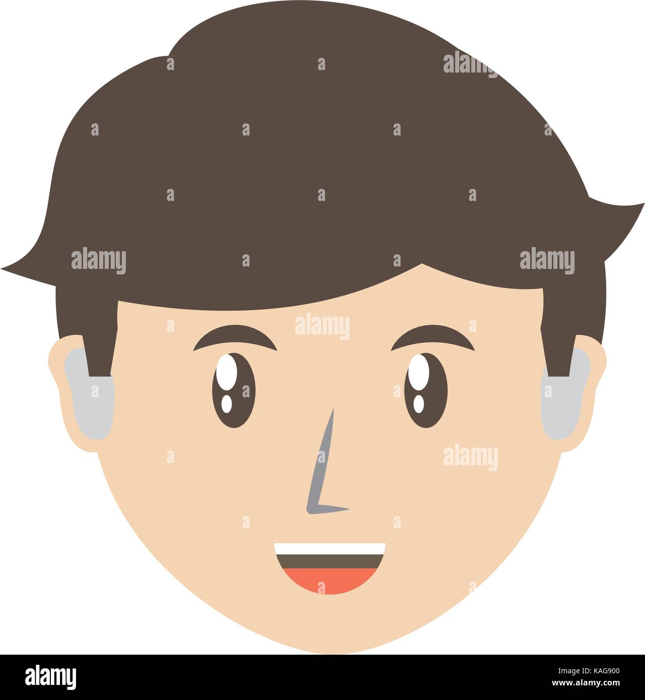 man head vector illustration Stock Vector Image & Art - Alamy