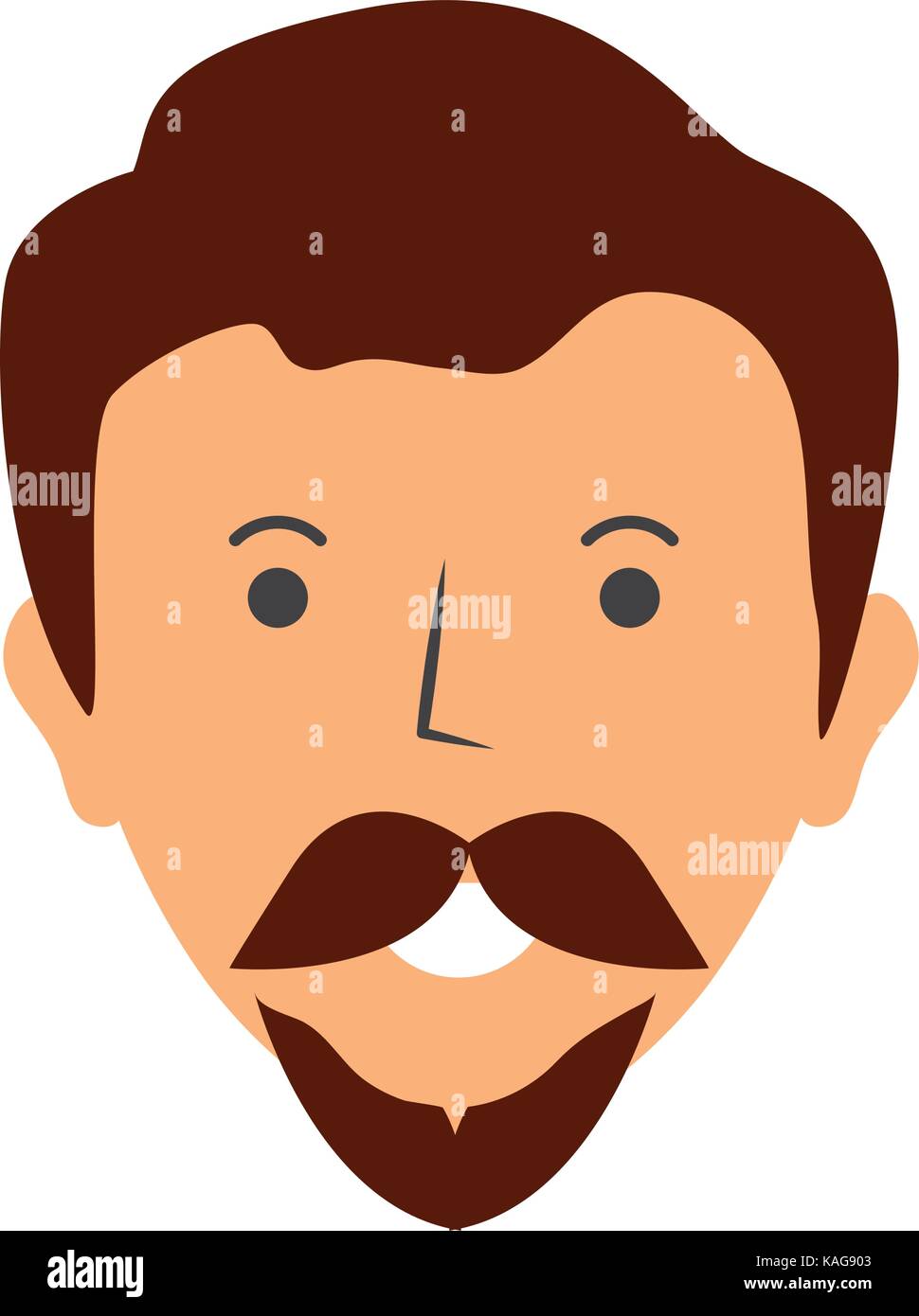 man head vector illustration Stock Vector Image & Art - Alamy