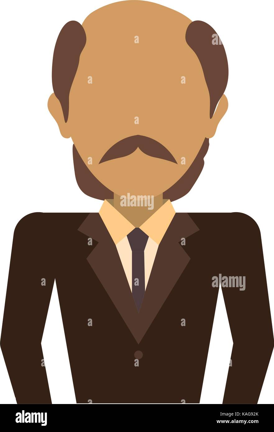 executive man avatar vector illustration Stock Vector Image & Art - Alamy