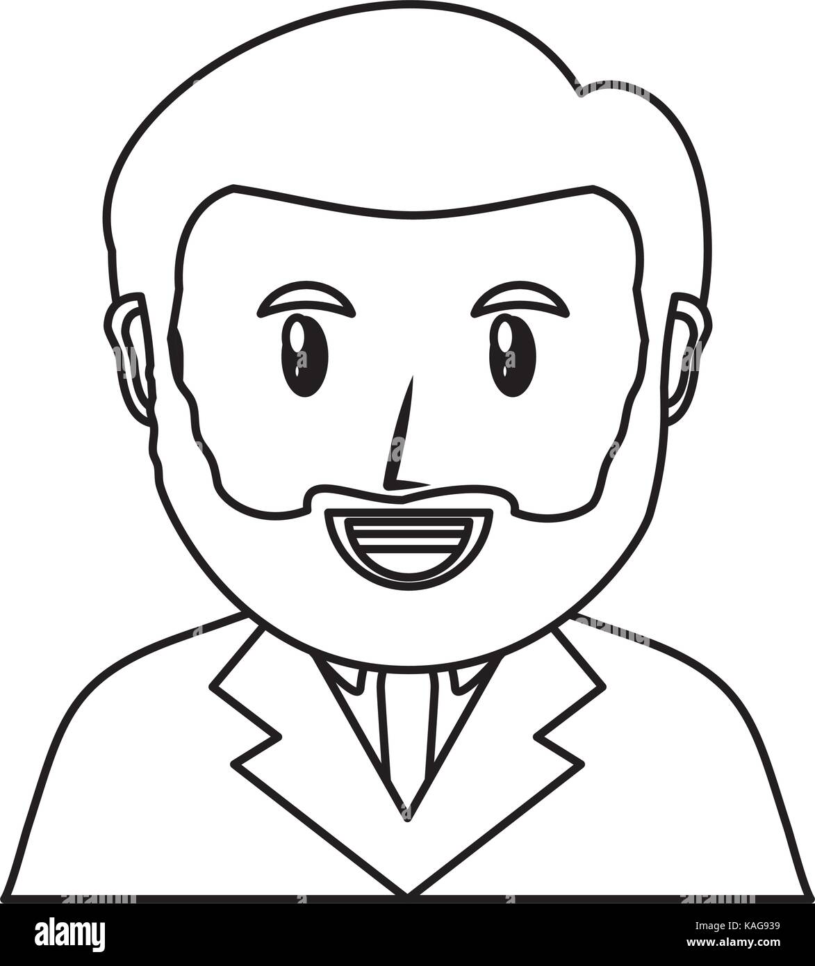 old man avatar vector illustration Stock Vector Image & Art - Alamy