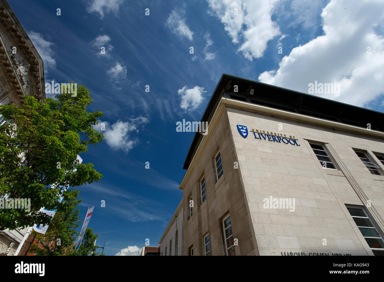Harold Cohen Library, University of Liverpool, Liverpool, Merseyside ...