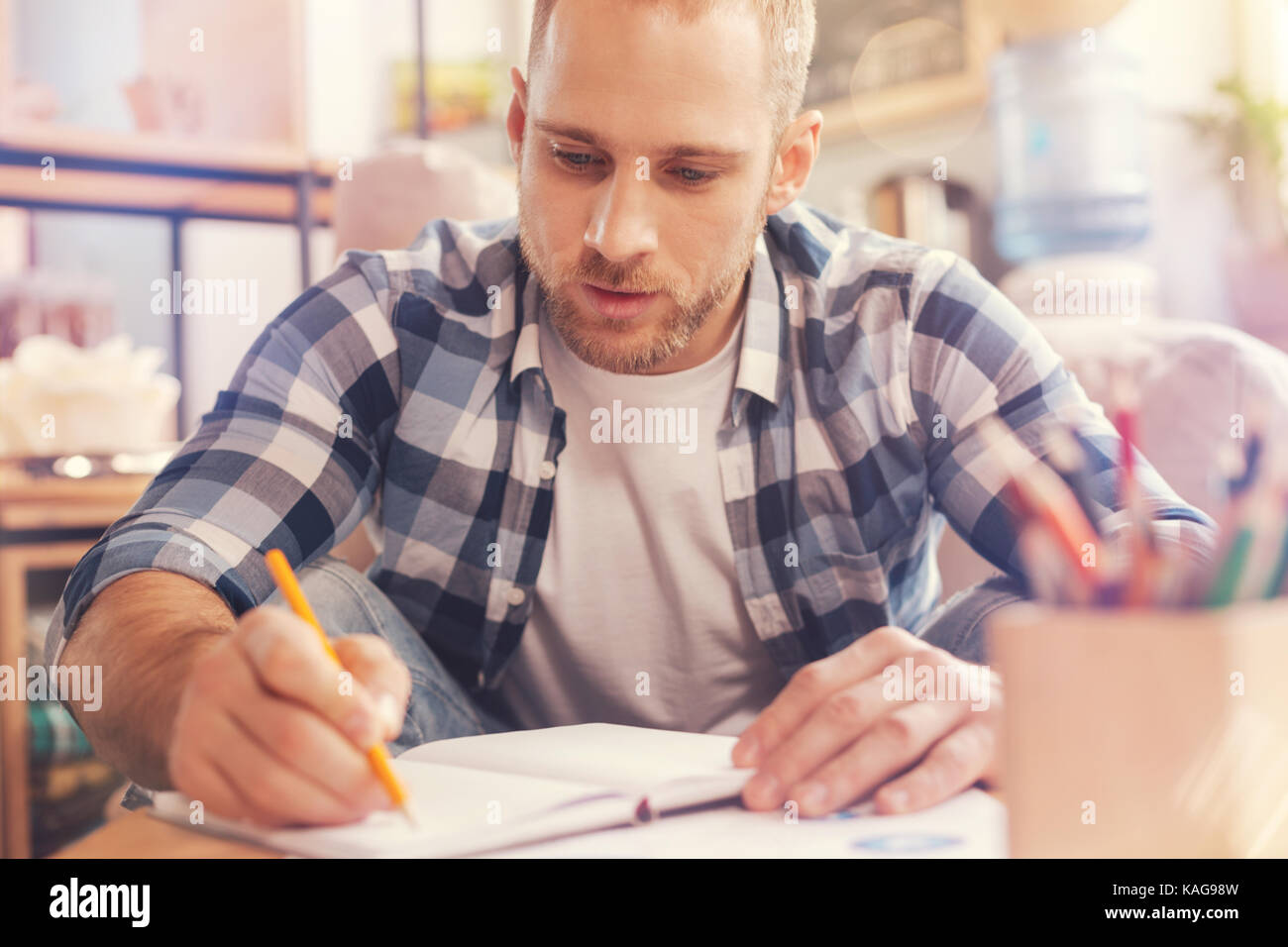 Professional writing hi-res stock photography and images - Alamy