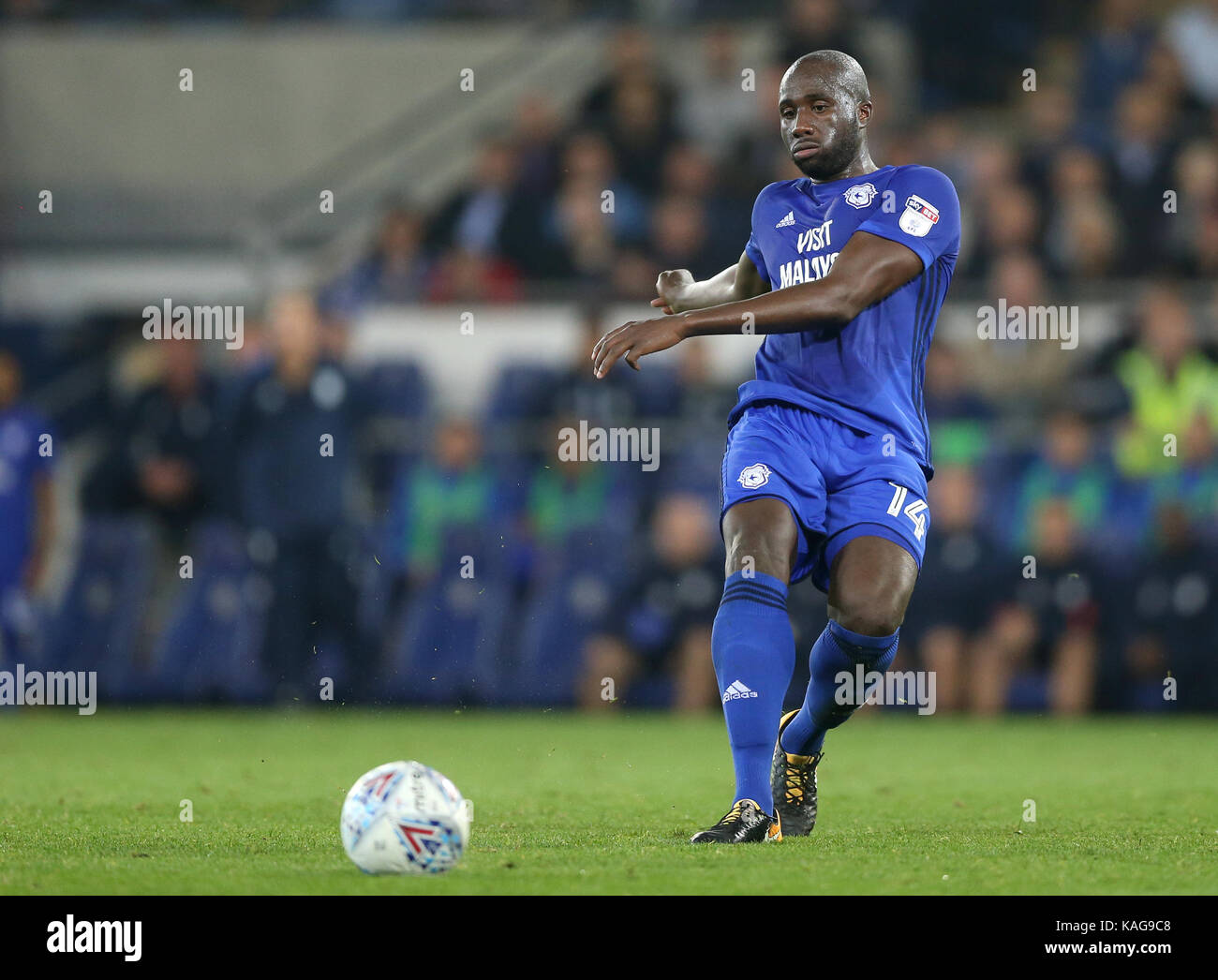 Cardiff City's Sol Bamba Stock Photo - Alamy